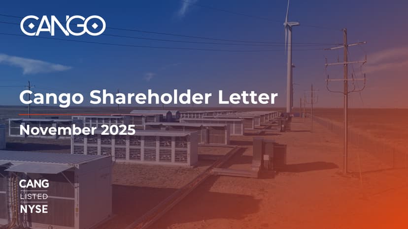 Investor Relations Cango | World-leading Bitcoin Miner Powering the ...